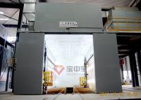 China Water Rotation Painting Booth for Military Vehicle Production - Custom Sizes with 50-150°C Oven Temperature Range and DEVELBISS Spray Guns for sale