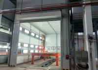 China Industrial Bus Infrared Spray Booth 15000×5000×5000mm with Manlift Platform and 140kW Heating System for sale