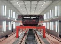 China Heavy Tank Spray Booth with Electric Trolley for Industrial Painting Line - Custom Sizes 50-150°C Oven for sale