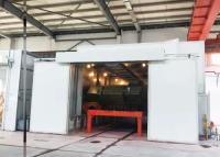 China Military Tank Spray Paint Booth System with 50-150°C Oven & 6-Gun Rotation Units for Industrial Painting Line for sale