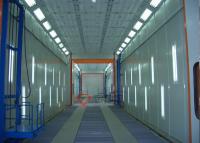 China Custom Bus Paint Room Down Draft Truck Spray Booth 15000×5000×5000mm with 65KW Power and 400000Kcal/h Heating System for sale