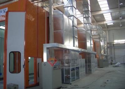 China Diesel Heating Bus Spray Booth 15000x5000x5000mm with 400000 Kcal/h Heating and 49KW Power for sale