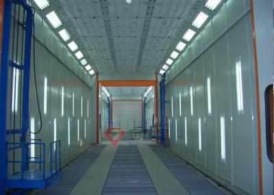 China Custom Bus Paint Booth with 3D Lifting Platform - 15000×5000×5000mm, 49KW Total Power for sale