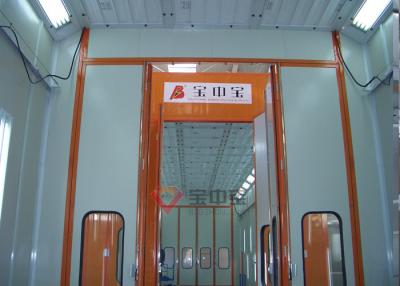 China 15m Industrial Bus Spray Booth with 49KW Power and 400000Kcal/h Heating System for Large Vehicle Painting for sale