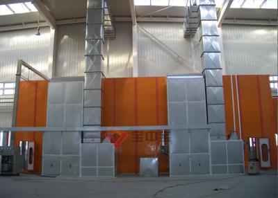 China Custom Industrial Spray Booth for Trucks & Buses 15000×5000×5000mm with 49KW Power and 36000m³/h Ventilation for sale