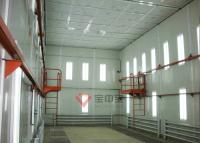 China Bus Painting Booth with Heating System 15000×5000×5000mm Internal Dimensions and 140KW Power Capacity for sale
