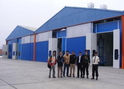China 15m Truck Spray Booth with 140kW Power and 80°C Baking Temperature - Industrial Painting Equipment for sale