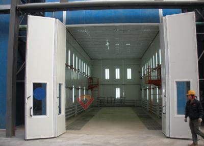 China 1000 Lux Bus & Truck Spray Booth with 140KW Power, 15000×5000×5000mm Dimensions and Heating System for sale
