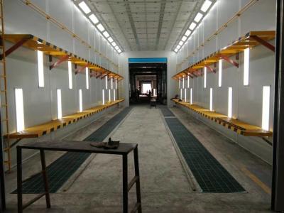 China Container Spray Booth with VOC Treatment System - Drive-Through Paint & Baking Room for Industrial Coating Applications for sale