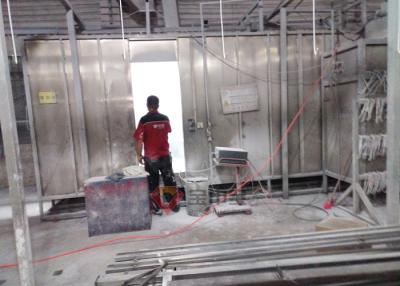 China BZB Industrial Powder Coating Equipment with Large Cyclone Recovery System and High-Temperature Oven for Automated Paint Lines for sale