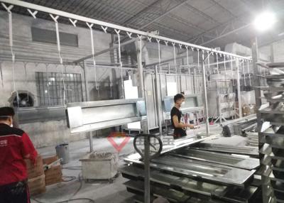 China Automatic Metal Powder Coating Line with High Temperature Baking Oven and 95% Powder Recovery System for sale
