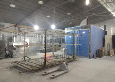 China Trolley Chain 250°C Bake Oven for Powder Coating Line with High-Efficiency Recovery System for sale