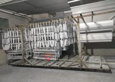 China Powder Coating Line Trolley for Metal Part Baking 200°C Curing Oven Energy Saving for sale