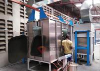 China Reciprocator Fully Automatic Powder Coating Production Line with 450°F Baking Booth and Cyclone Recovery System for sale