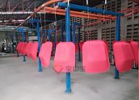 China Reciprocator Fully Automatic Powder Coating Production Line with 450°F Baking Booth and Cyclone Recovery System for sale
