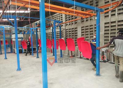 China Automated Powder Coating Line with Baking Oven - 99% Recovery Efficiency & Custom Industrial Solutions for sale