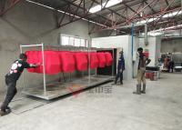 China BZB Vertical Powder Coating Booth with Large Cyclone Recovery System and High-Temperature Baking Oven for Industrial Applications for sale