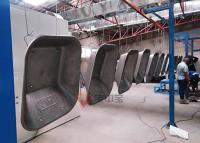 China Industrial Conveyor Powder Coating Line with 250°C Baking Room - Automated Finishing System with Powder Recovery for sale