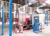 China Industrial Conveyor Powder Coating Line with 250°C Baking Room - Automated Finishing System with Powder Recovery for sale