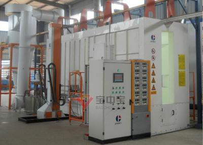 China Big Whirlwind Powder Room Automatic Powder Coating Line In Singapore for sale