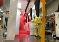China Manual Powder Coating Line for Metal Components Painting 120m/h for sale
