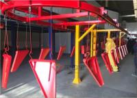 China Hanging Transport Powder Coating Line for Metal Factory 200kg Capacity for sale
