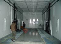 China Industrial Drive-Through Paint Booth for Air Conditioning Components with PLC Control and Full Down-Draft Ventilation System for sale