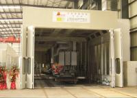 China Industrial Paint Booth Air Conditioning System with PLC Control and Drive-Through Design for Heavy Machinery Coating Lines for sale