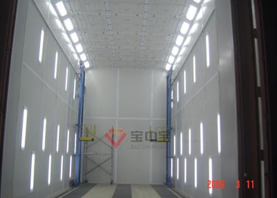 China Custom Heavy Machinery Paint Booth with Lifting Platform - 21+ Years Experience Industrial Coating Systems for sale