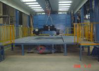 China Automatic Spray Painting Line for Heavy Machinery 8000mm Paint Booth Continuous Conveyor for sale