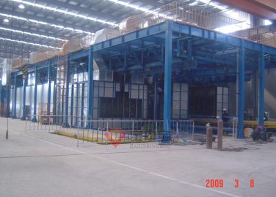 China Down Draft Paint Production Line For Industry In Sumitomo Factory for sale