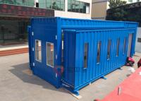 China Portable Container Spray Booth for Hail Damage Repair - 6954×4200×2458mm Interior, 16.5KW Power for sale