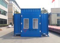 China Portable Container Spray Booth 6954×4200×2458mm with 16.5KW Power and Telescopic Design for Automotive Painting for sale