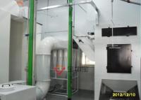 China Big Whirlwind Room Powder Coating Production Line For Computer Part for sale