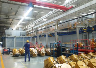 China Custom Painting Production Line for Construction Vehicle Spray Booth 20m for sale