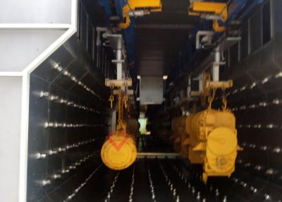 China Industrial Hanging Conveyor Chain for Powder Coating Line Cooling Booth 800kg Capacity for sale