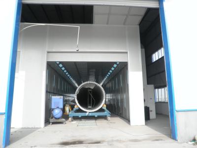 China Wind Turbine Tower Paint Booth Customized Spraying Room for Blade Coating for sale