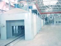 China 15000 Sets/Yearl Auto Paint Shop Spraying Line With Semi - Automatic Transport System for sale