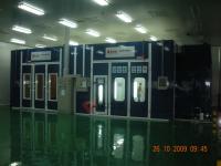 China Custom Industrial Baking Spray Booth 15000×5000×5000mm for Aircraft & Train Parts Painting with 49KW Power for sale