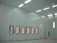 China Industrial Aircraft Paint Booth 15000×5000×5000mm with 49KW Power and 400000Kcal/h Heating System for sale