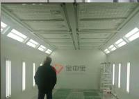 China BZB-AU Auto Refinish Spray Booth 6.9m x 4m x 2.65m with 25000m³/h Airflow and 17kW Power for sale