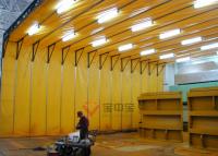 China Rail Type Mobile Expansion Room Large Workpiece Telescopic Automatic Spray Booth Mobile Telescopic Spray Booth for sale