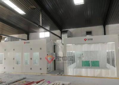 China Luxury Car Infrared Light Heating Preparation Room BZB-6500 | 6400×4000×2650mm Interior | 6.5kW Total Power for sale