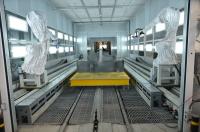 China Steel Profile Paint Line Robot Paint Production Line with Transport Trolley - 150,000 m² Manufacturing Capacity, 3,500 Sets Annual Output for sale