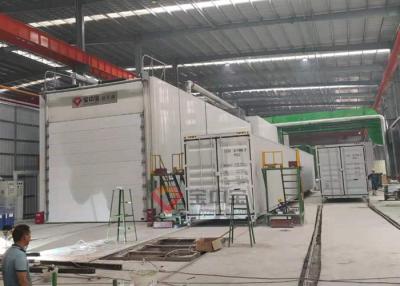 China Custom Shipping Container Spray Booth Paint Line with 50-150°C Oven Temperature & Custom Sizing for sale