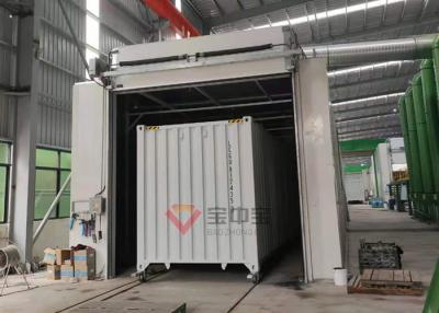 China Custom Baking Room for Container Coating Line with 50-150°C Oven Temperature and Custom Spray Booth Sizes for sale