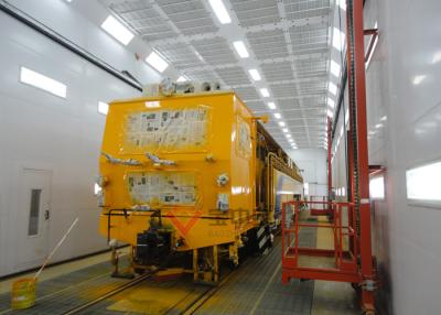 China Custom Train Paint Booth Painting Chamber for Railway Carriage with Drive-Through Production Line and Diesel/Gas Heating for sale