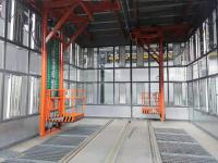 China Hanging Style Lifting Work Platform for Painting Rooms - 15000×5000×5000mm Internal Dimensions, 140kW Power for sale