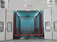 China Post Style Lifting Working Platform Sanding Room 15000x5000x5000mm with 140KW Power for Painting Booth for sale