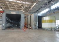 China Custom Wind Turbine Tower Spray Booth Painting Booth for Wind Energy Industry 20m for sale